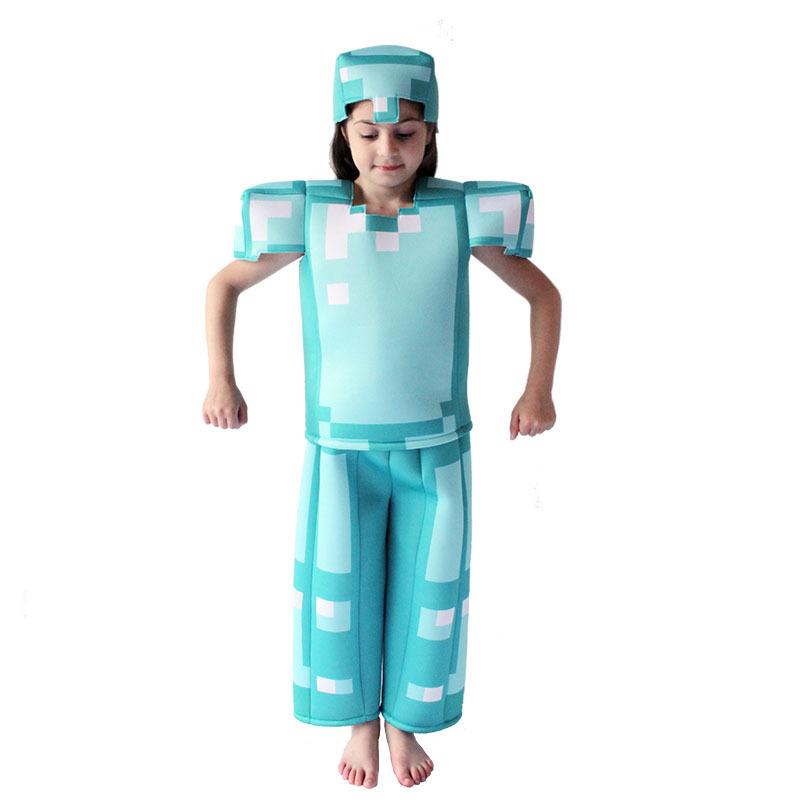 Diamond Armor Minecraft Costume